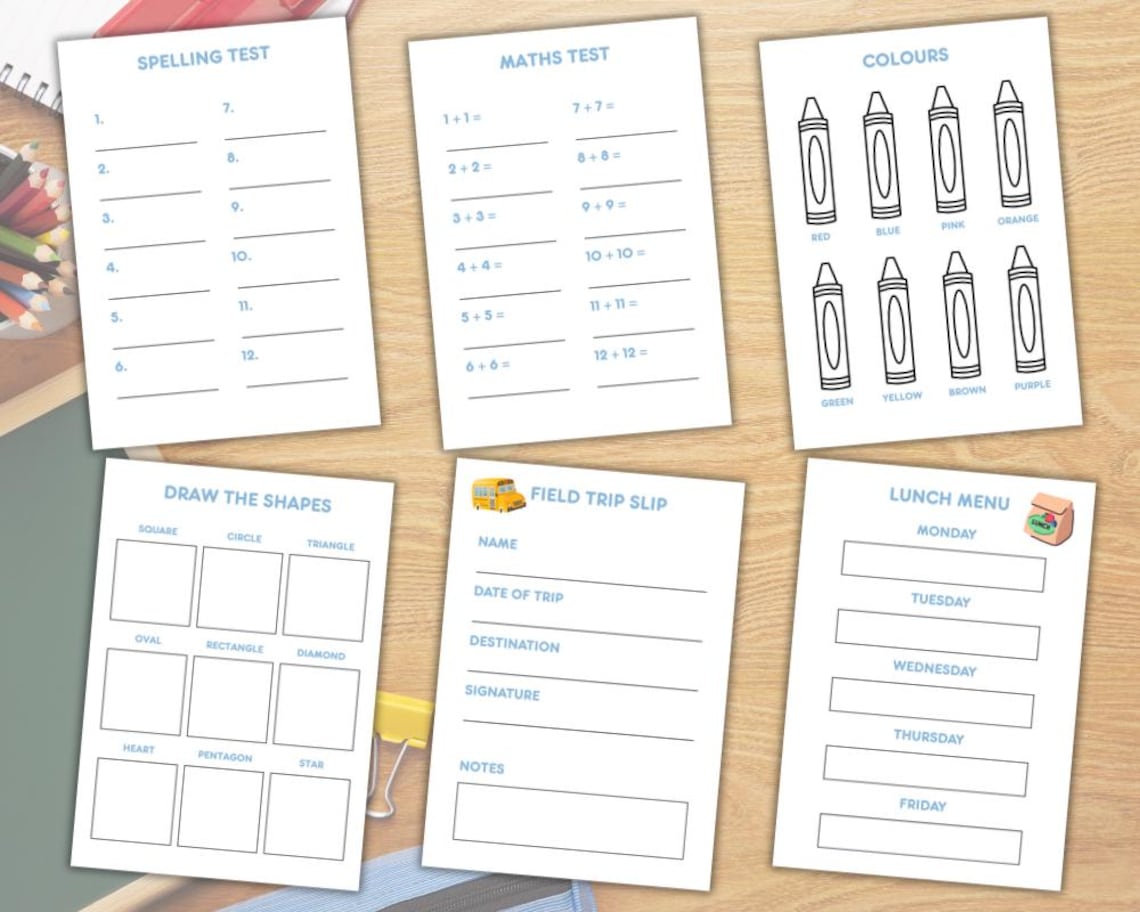 Teacher Pretend Play Set: 30-page Classroom Roleplay Kit (A4 Printable ...