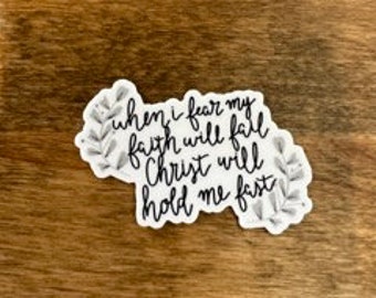 Hold Fast Sticker - Etsy