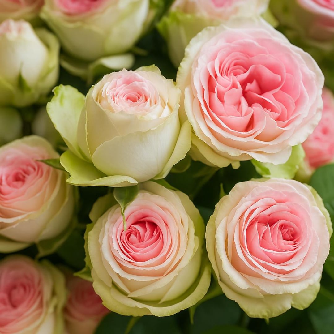 Pink Green Rose Bush Seeds: Fragrant Perennial Flowers - Etsy