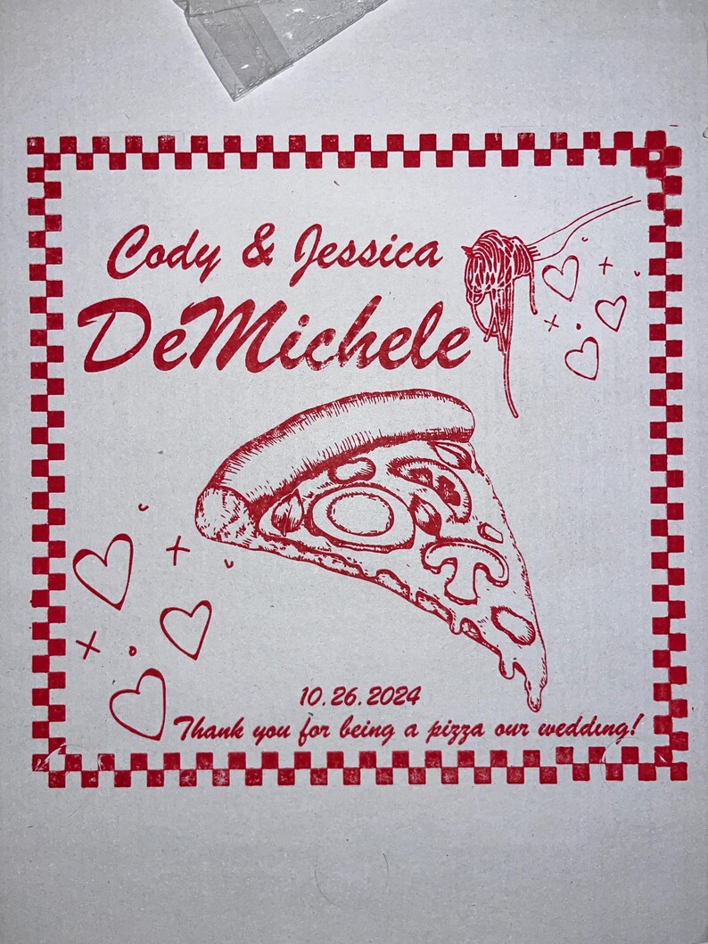 Custom Pizza Boxes - Etsy