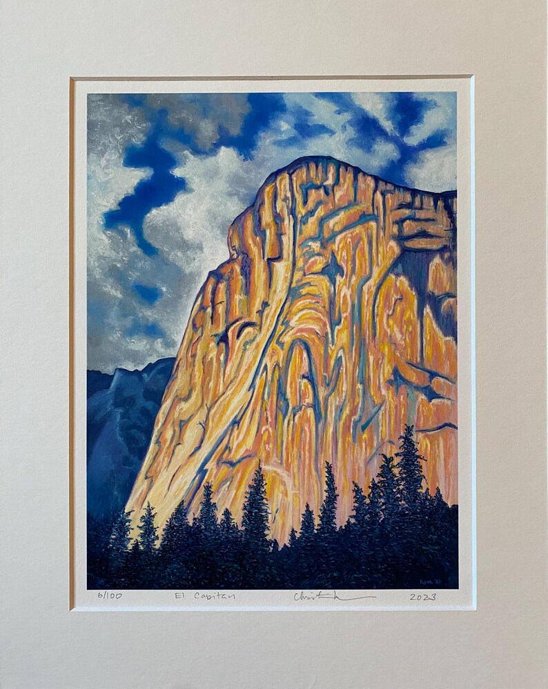 Signed Limited Edition Print of El Capitan - Etsy