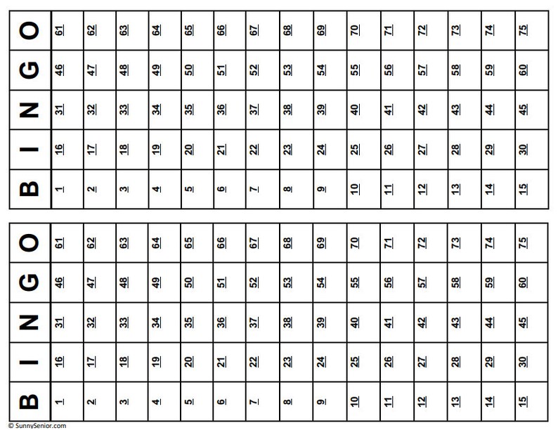 Celebrate 70 With These Birthday Bingo Cards - 1000 Printable Pack - Etsy