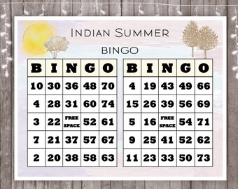 Indian Bingo Game - Etsy