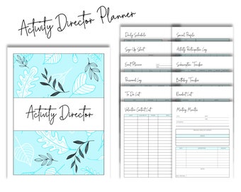 Senior Living Activity Director Planner: Organize, Enhance and Enhance ...