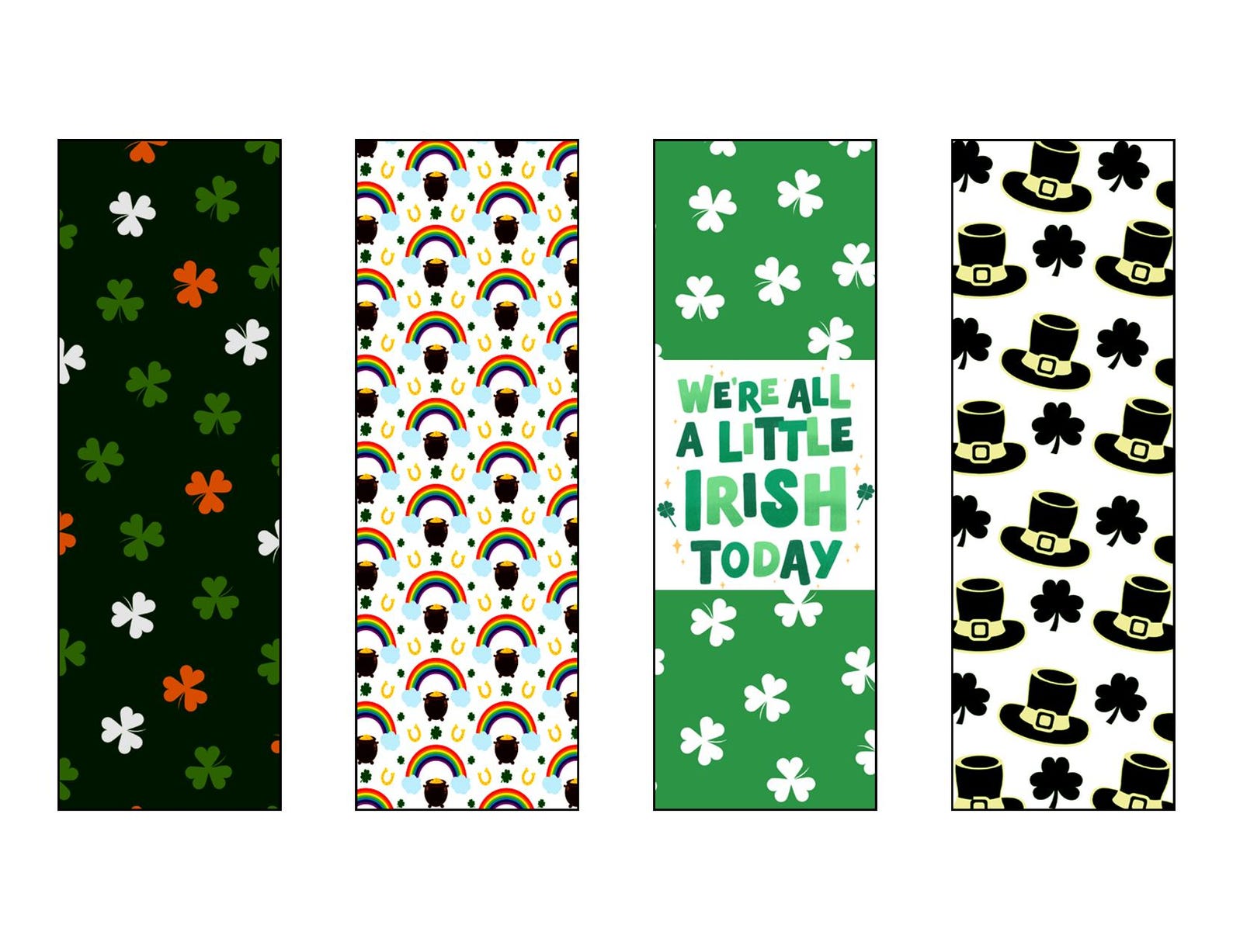 Printable St. Patrick’s Day Bookmarks | Fun & Festive Bookmarks for ...