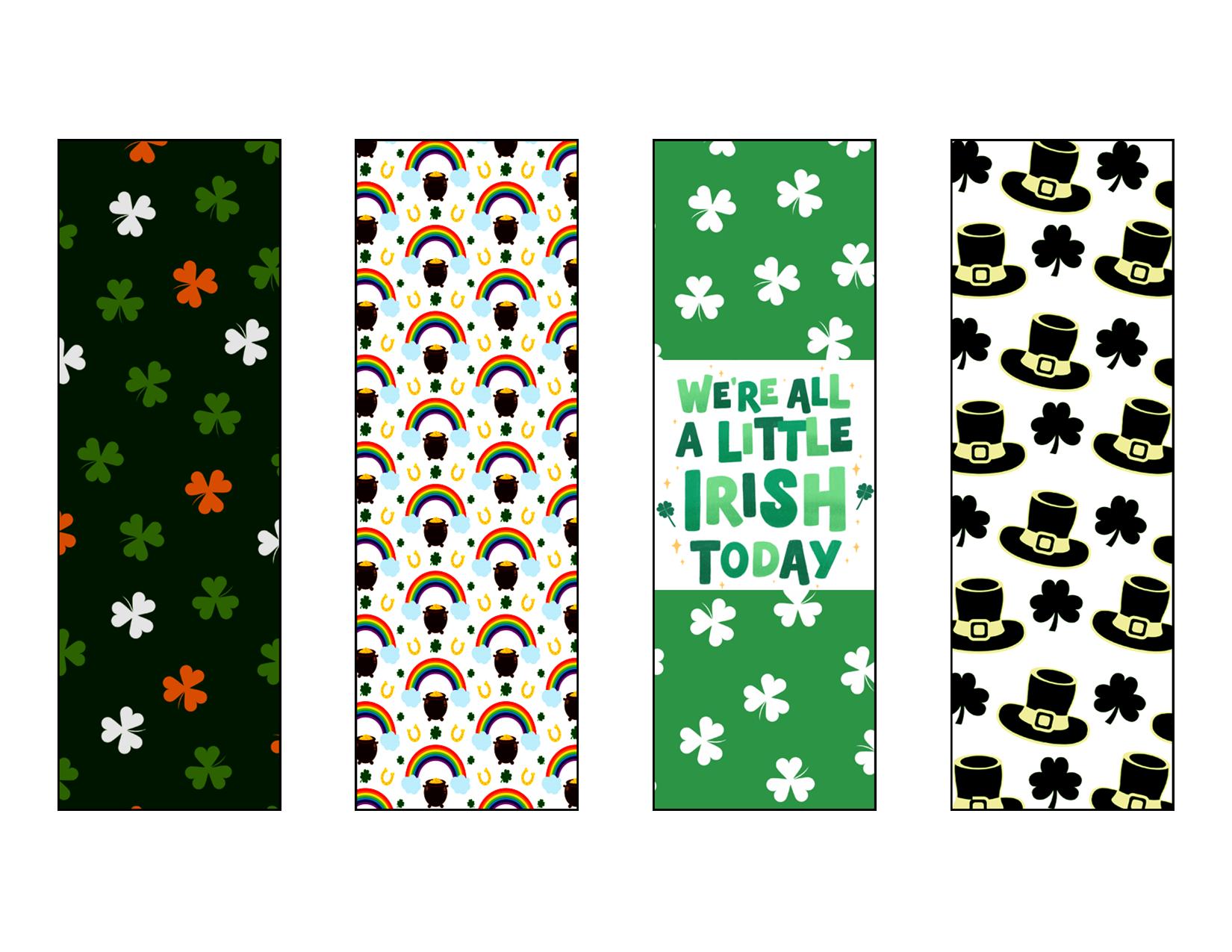 Printable St. Patrick’s Day Bookmarks | Fun & Festive Bookmarks for ...