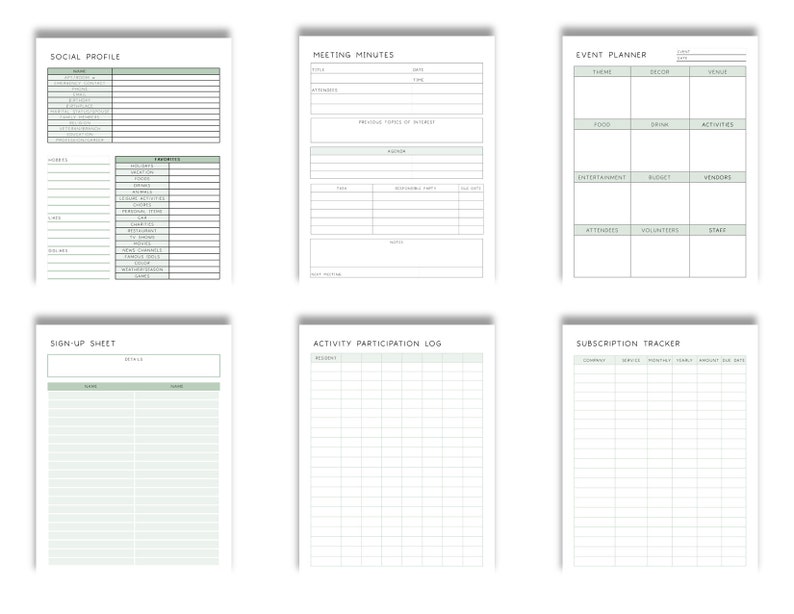 Senior Living Activity Director Planner: Organize, Enhance and Enhance ...