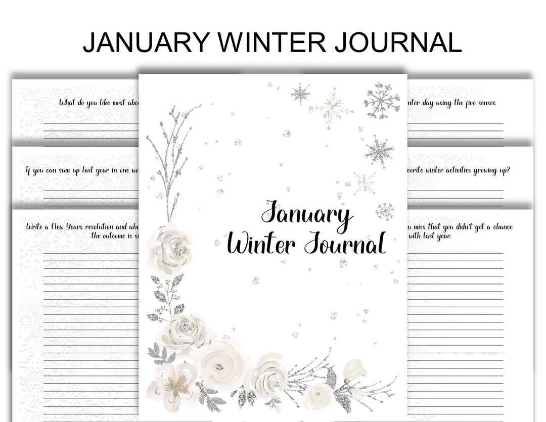 30-day January Journal: Ignite Your New Year With Intentional ...