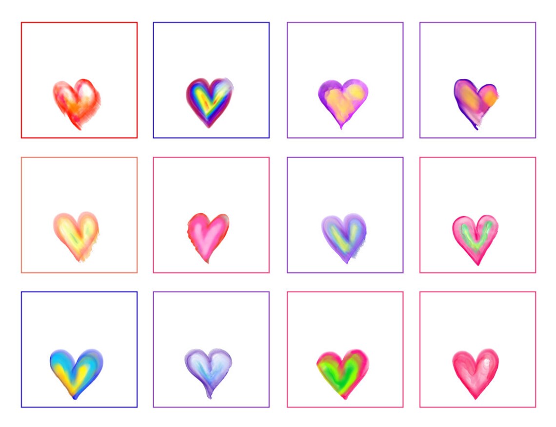 Printable Heart Appreciation Cards - Show Your Love and Gratitude in ...