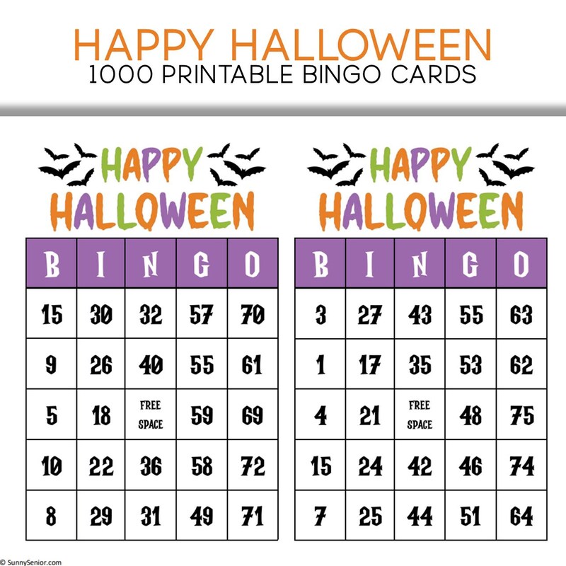 Halloween Bingo - Etsy