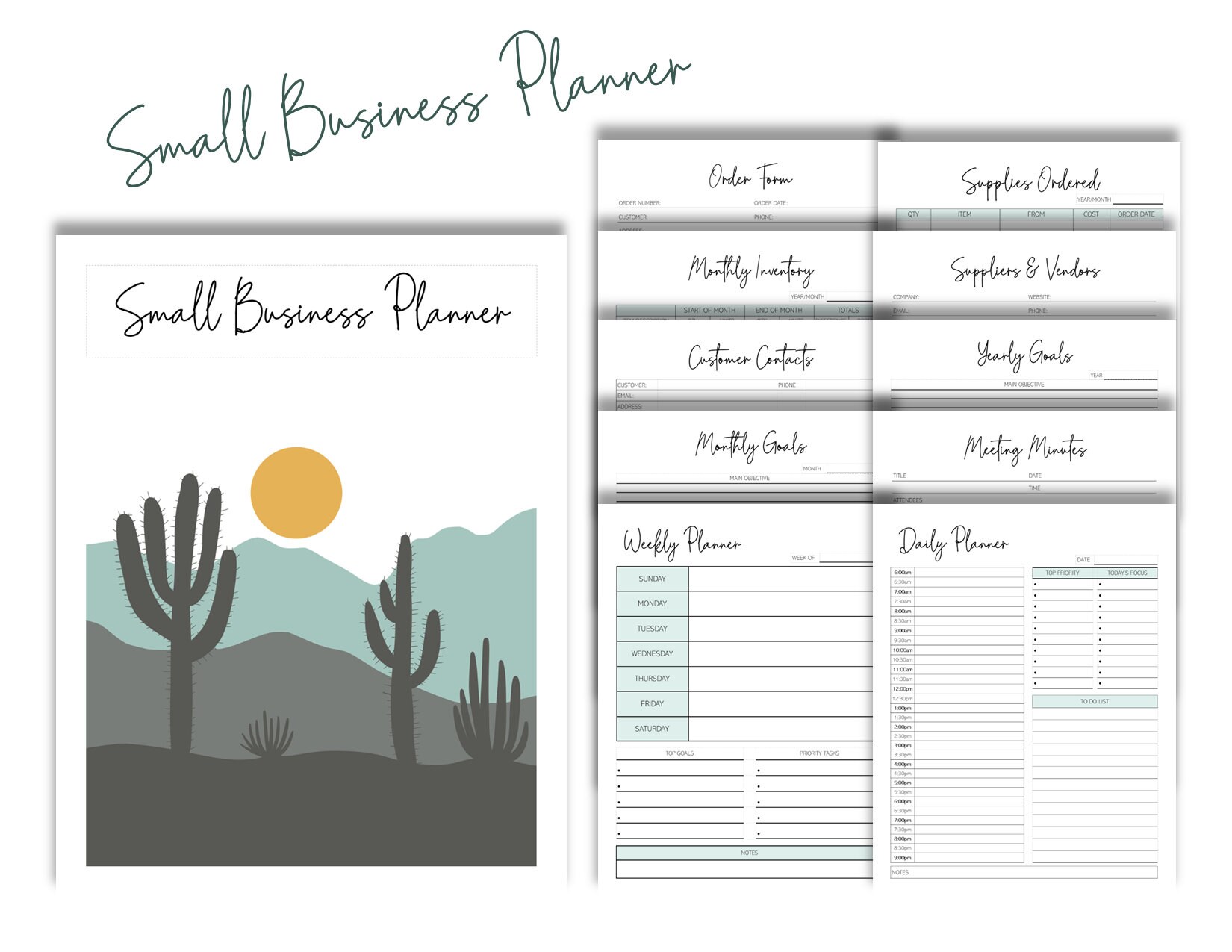 Small Business Templates: Stay Organized and Streamline Your Operations ...