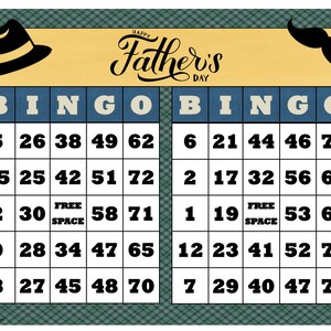 Printable Father's Day Bingo Cards - A Fun and Entertaining Game for ...