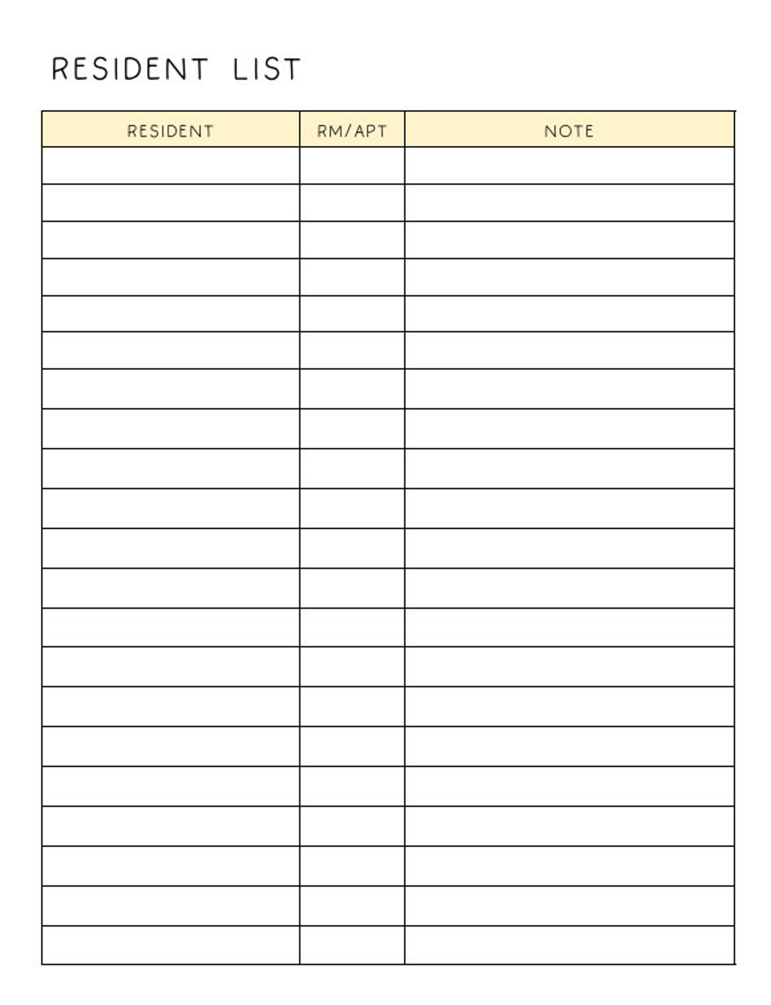Editable Activity Director Activity Planner Printable Senior - Etsy