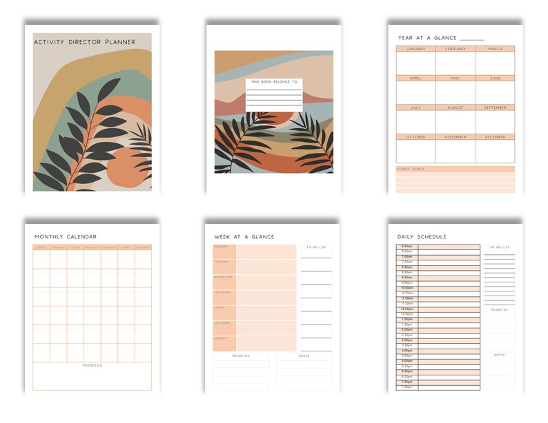 Senior Living Activity Director Planner: Organize, Enhance and Enhance ...