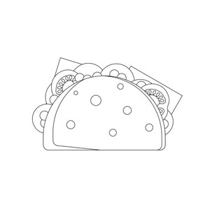 Cinco De Mayo Coloring Pages Printable EASY Activity for Fiesta - Etsy