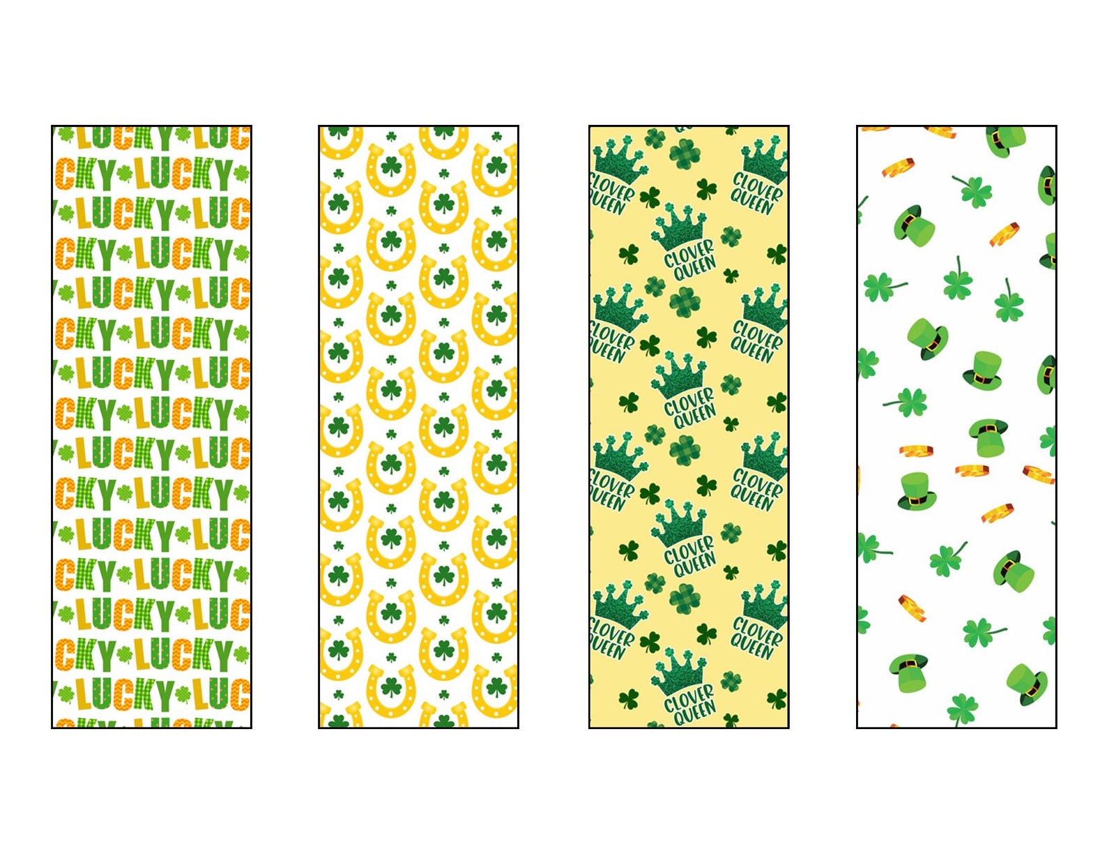 Printable St. Patrick’s Day Bookmarks | Fun & Festive Bookmarks for ...