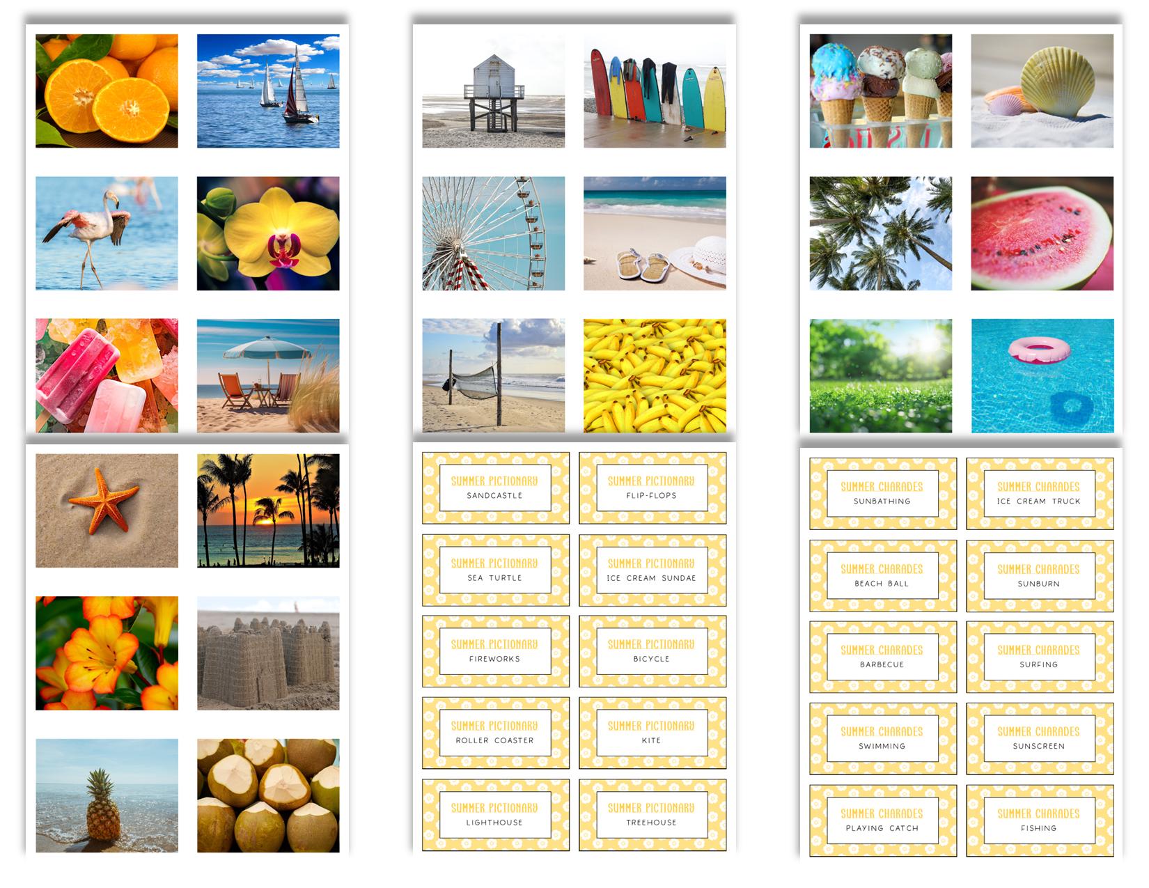 Printable Summer Activity Game Bundle for Cognitive Engagement | Fun ...