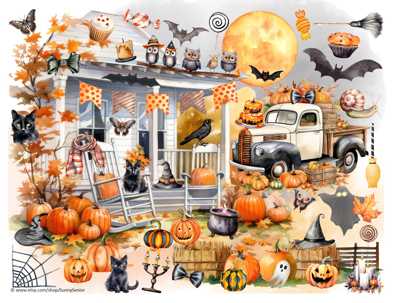 Printable Halloween Hidden Object Games for Dementia - Engaging and ...