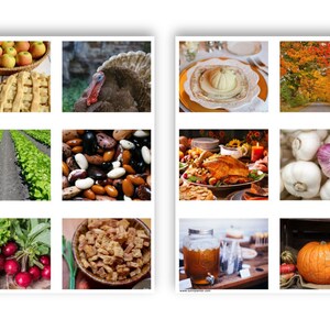 Thanksgiving Memory Match: A Printable Sorting and Matching Game for ...