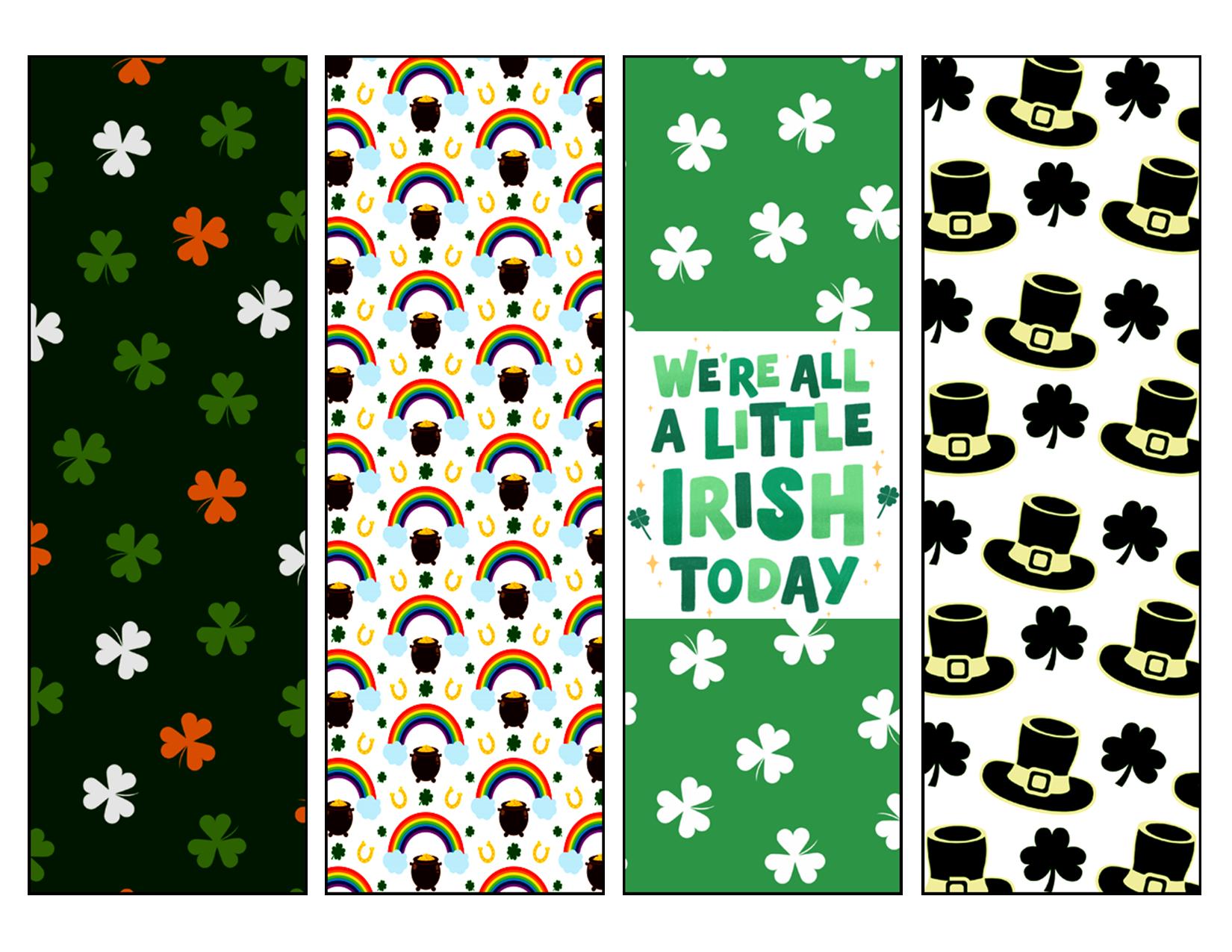 Printable St. Patrick’s Day Bookmarks | Fun & Festive Bookmarks for ...