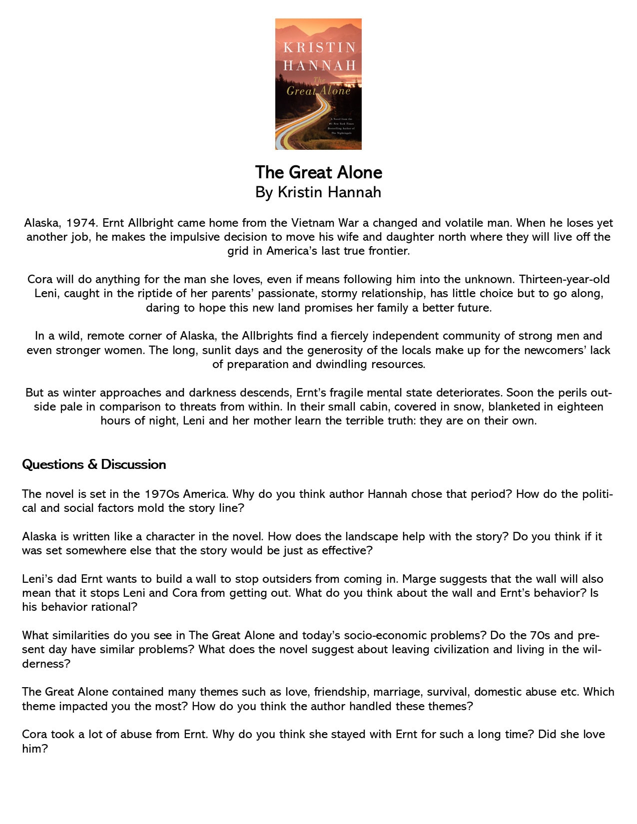 48 Printable Book Club Suggestions With Questions: Find New Titles and ...