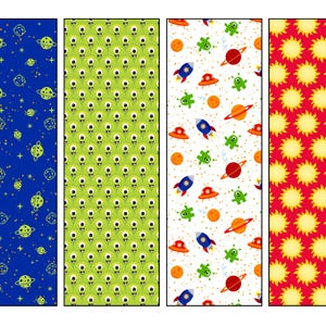 Outer Space-themed Printable Bookmarks for Boys | Fun Space Adventure ...