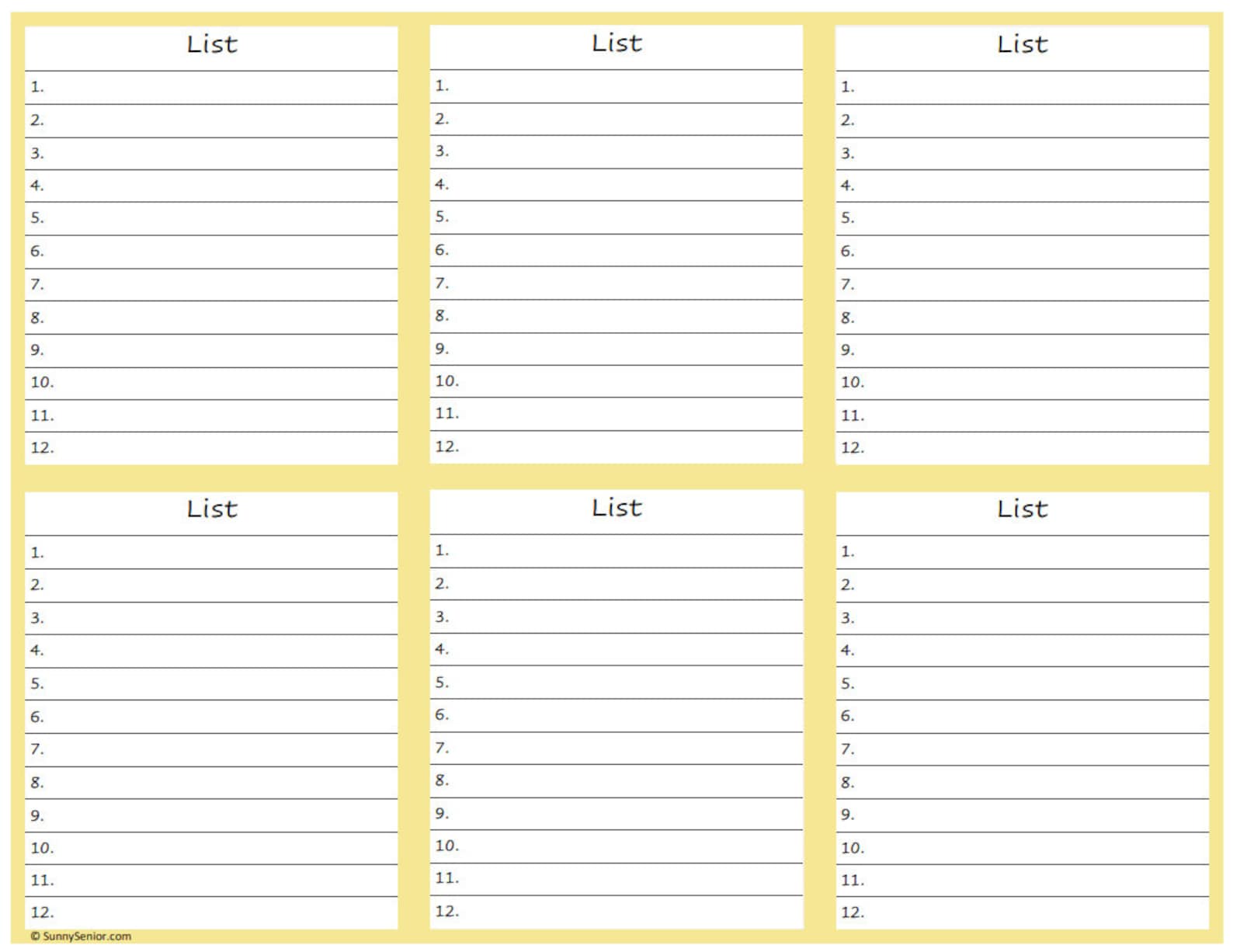 Scattergories Printable Game for Kids: Build Vocabulary and Have Fun ...