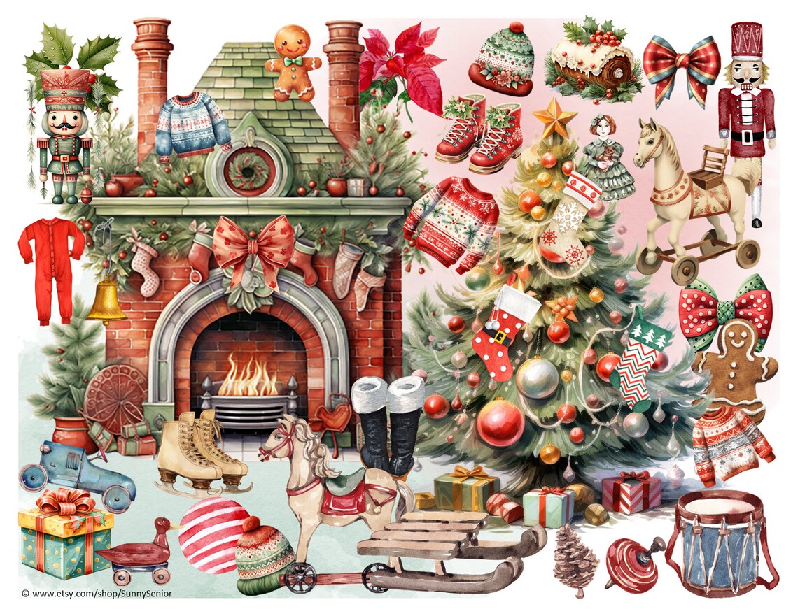 Memory Lane Holiday Hunt - Printable Christmas Hidden Objects Game ...