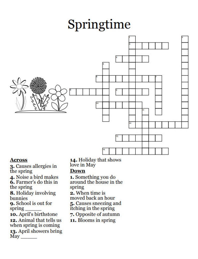 Brain Boosting Crossword Puzzles for Dementia: Printable Mental ...
