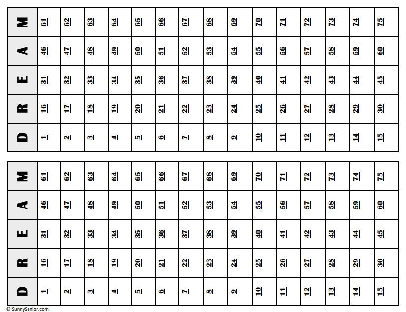 Under the Sea Bingo for Your Mermaid Party 1000 Printable - Etsy