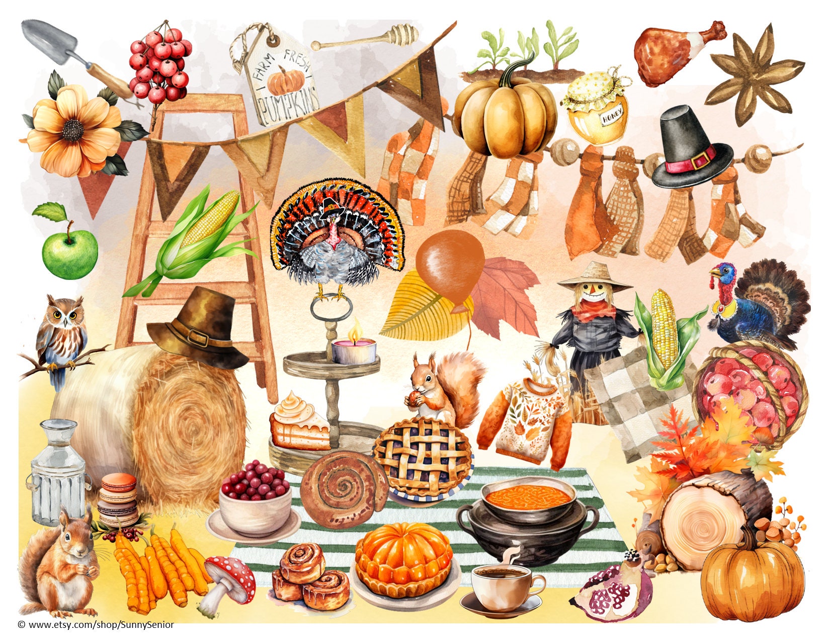 4 Fall Printable Hidden Objects Game: Mental Exercise for Dementia - Etsy