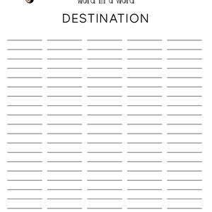 Road Trip Word Quest: 8 Printable Party Games for Wordplay Fun on the ...