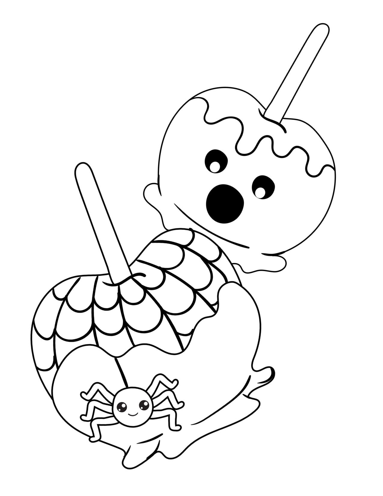 Spooky Halloween Coloring Pages - Printable Fun for All Ages! - Etsy