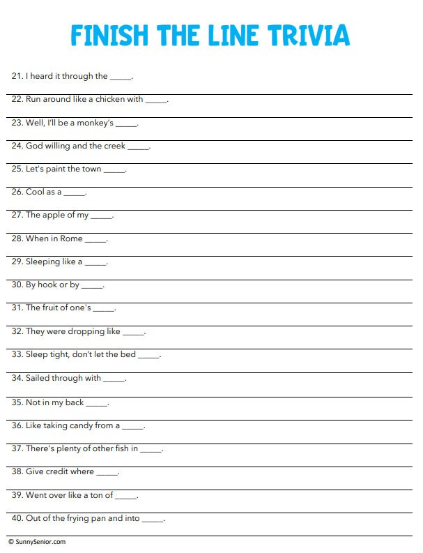 Brain Boost: A Printable Trivia Bundle for Dementia Care - Etsy