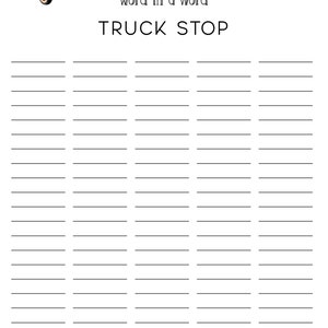 Road Trip Word Quest: 8 Printable Party Games for Wordplay Fun on the ...