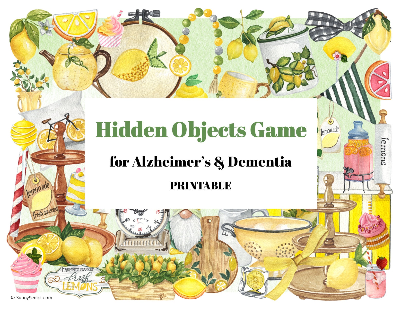 4 Printable Games for Dementia - Etsy