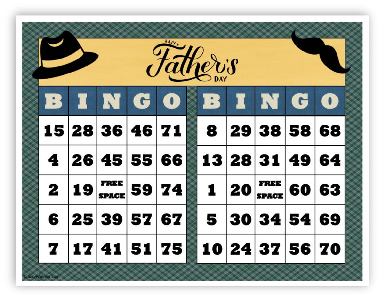 Printable Father's Day Bingo Cards - A Fun and Entertaining Game for ...