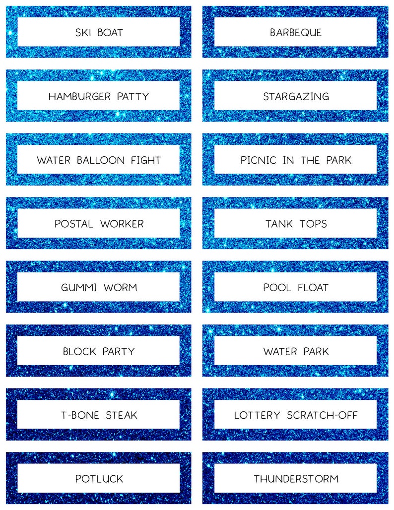 July Charades: A Printable Game for a Fun-filled Month of - Etsy