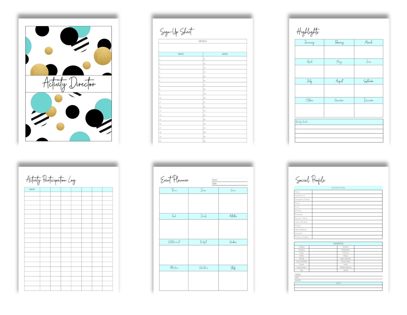 Senior Activity Director Planner: Streamline and Enhance Engagement for ...