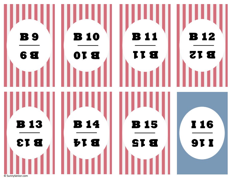 4th of July Bingo Card Pack - 1000 Printable Cards - Etsy