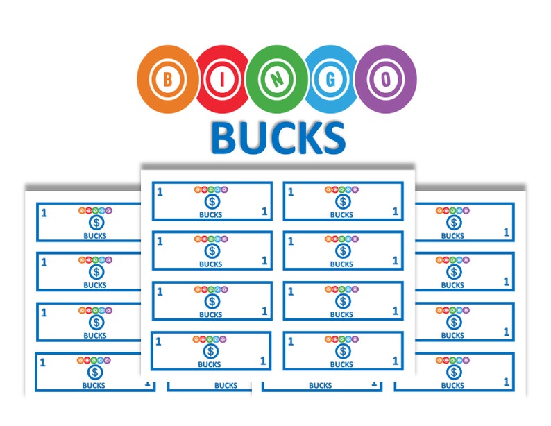 Printable Bingo Bucks: Add Fun Rewards to Your Bingo Game! - Etsy