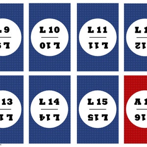 Labor Day Bingo for Your Party - 1000 Printable Cards - Etsy