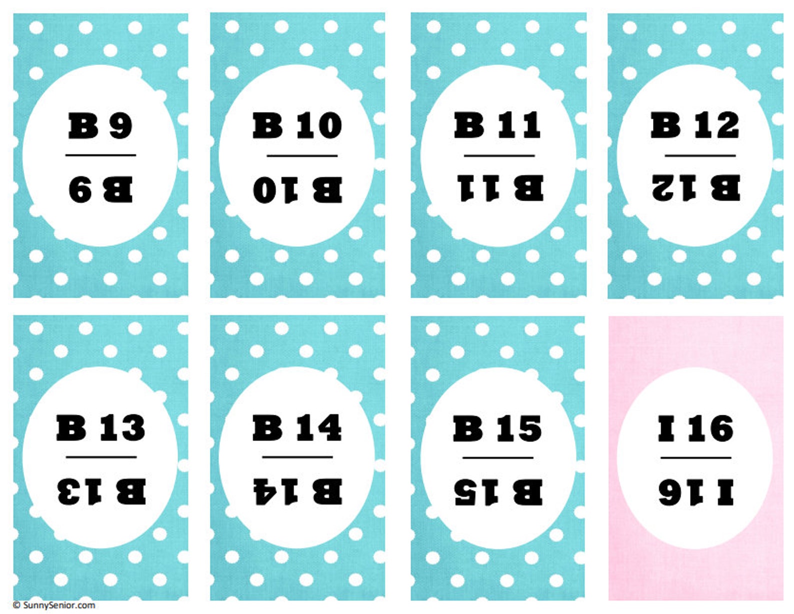 Summer Ice Cream Bingo Card Pack - 1000 Printable Cards - Etsy