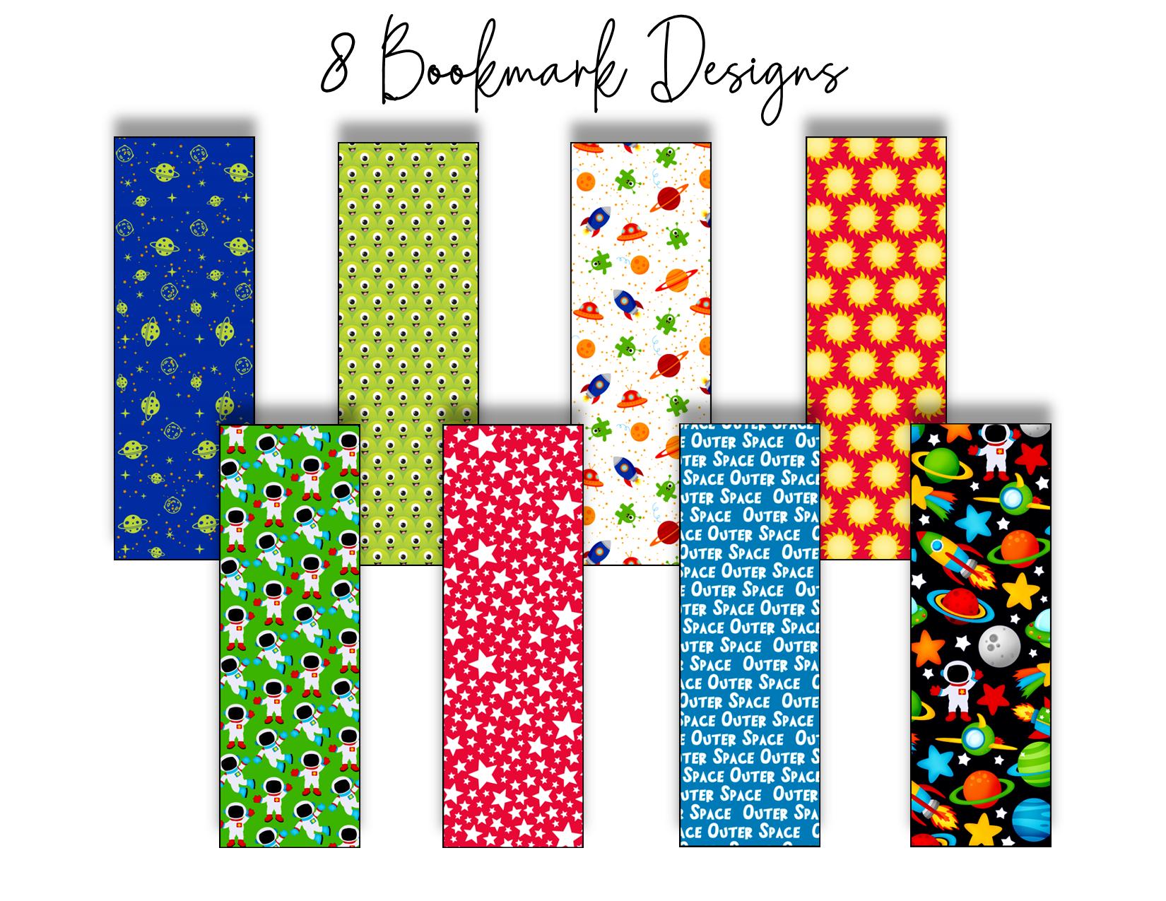 Outer Space-themed Printable Bookmarks for Boys | Fun Space Adventure ...