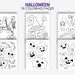 Spooky Halloween Coloring Pages - Printable Fun for All Ages! - Etsy