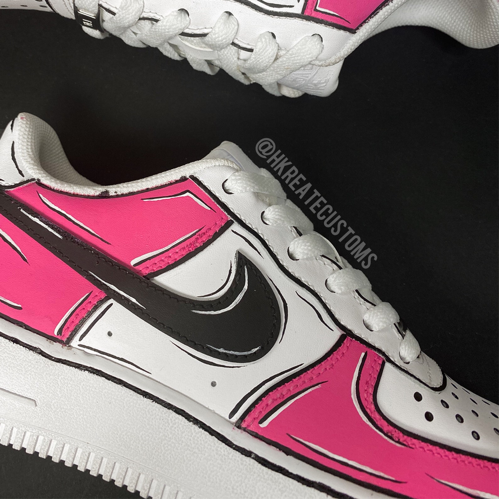 Customised Unisex Air Force 1: Cartoon AF1 - Etsy