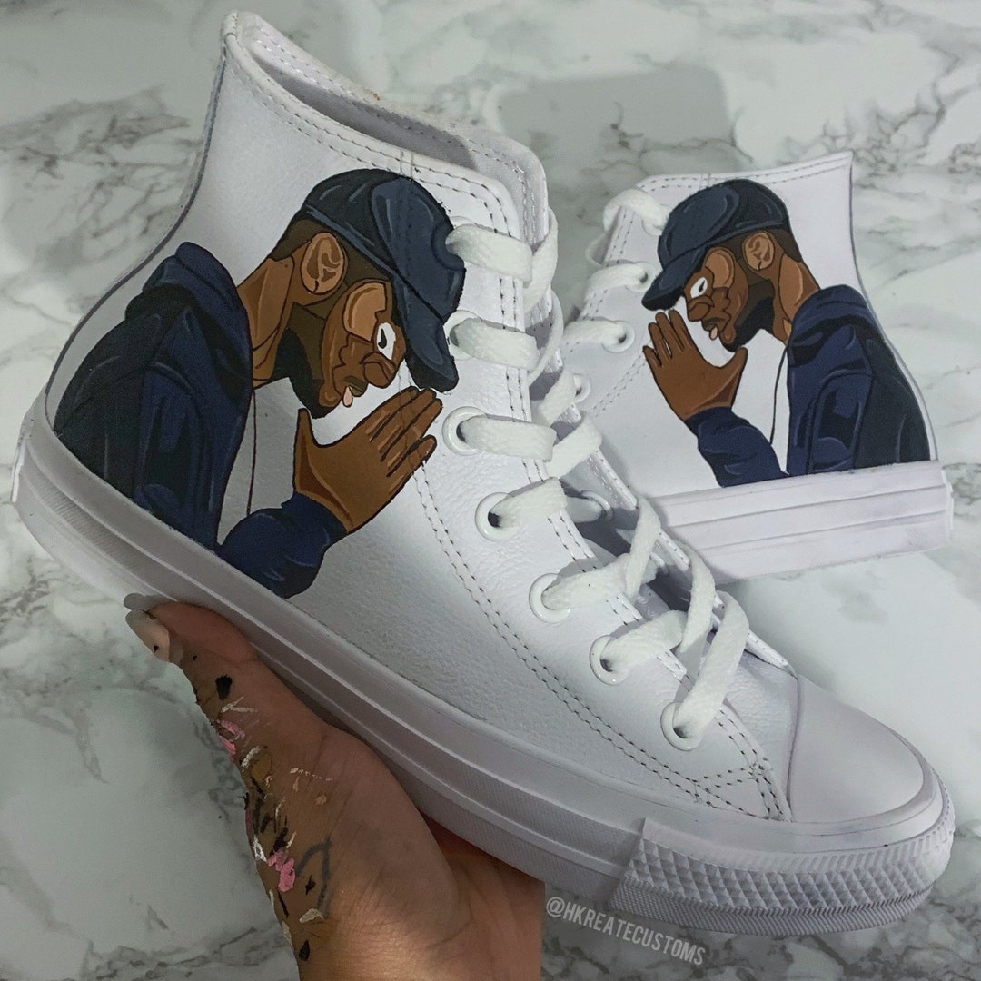 Customised Cartoon Celebrity Converse: Portrait Converse - Etsy