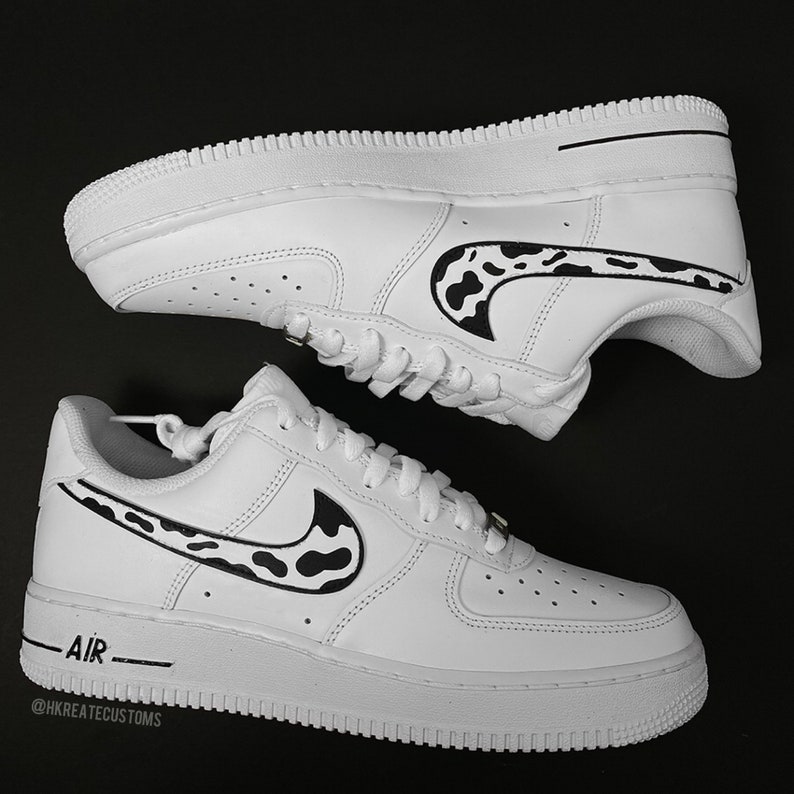 Customised Animal Print Air Force 1: Animal Print Nike Tick Airforce 1 ...