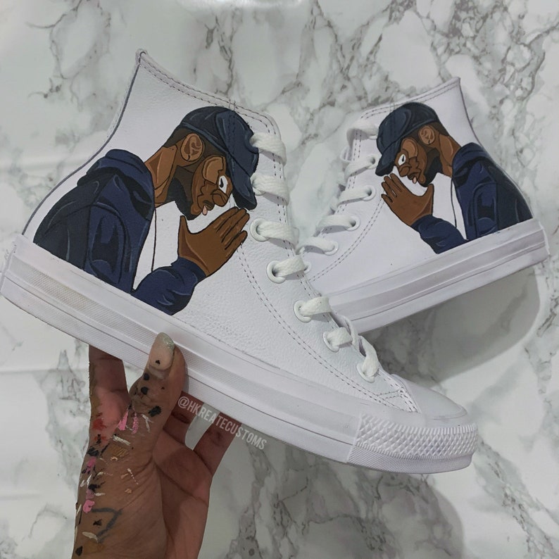 Customised Cartoon Celebrity Converse: Portrait Converse - Etsy