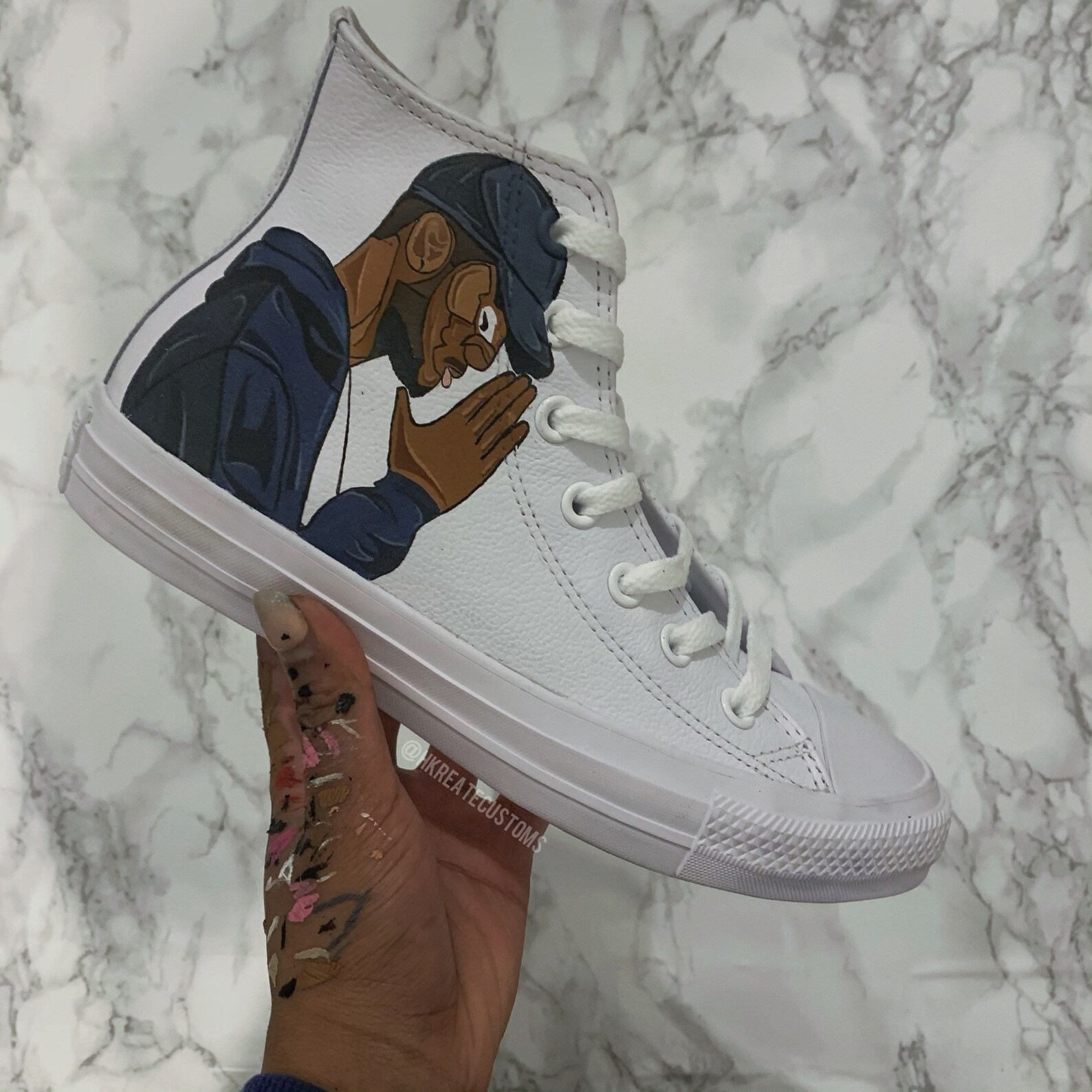 Customised Cartoon Celebrity Converse: Portrait Converse - Etsy